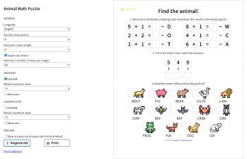 Math Puzzle Game | Adi